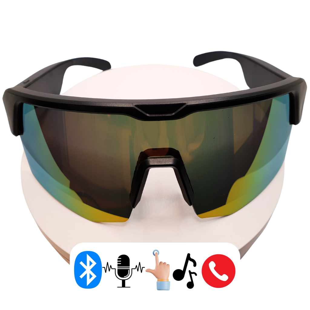 Tradie Sports Bluetooth Glasses with Speakers Mic CallsMusic